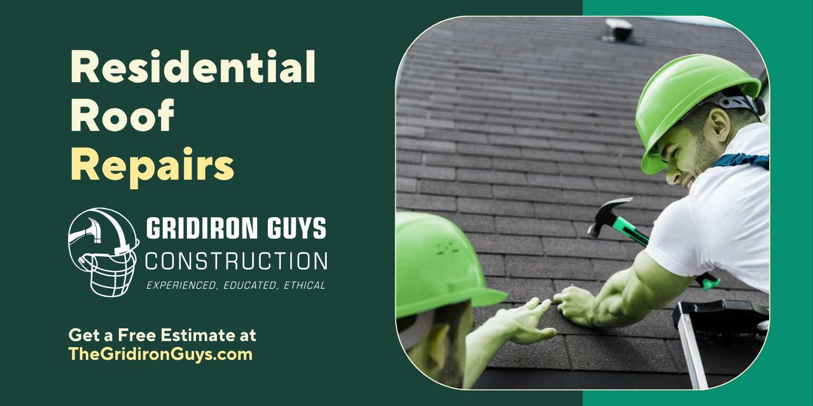 Storm Damage Roof Repair in Northeast Ohio | Gridiron Guys